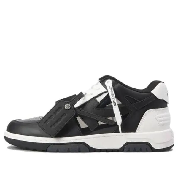 Off-White Out Of Office Ooo Low Tops - Black/white