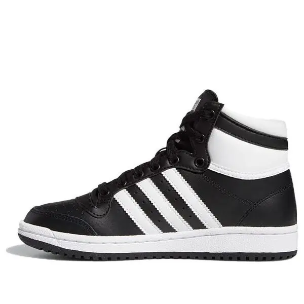 Adidas Top Ten J High Top Sneakers - Black/white