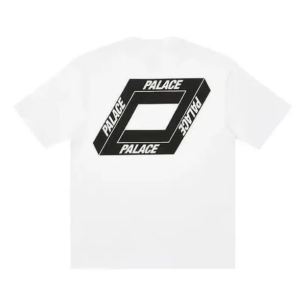 PALACE Dodgy But Lush T-shirt With Graphic Print - White