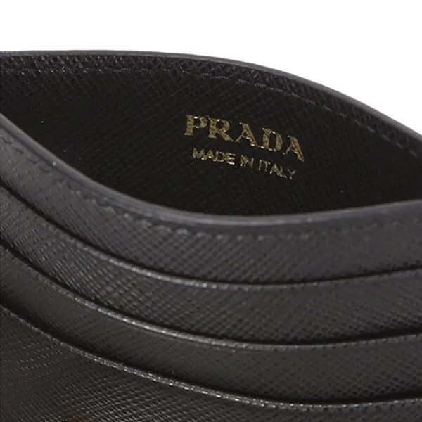 Prada Fw25 Saffiano Leather Card Holder