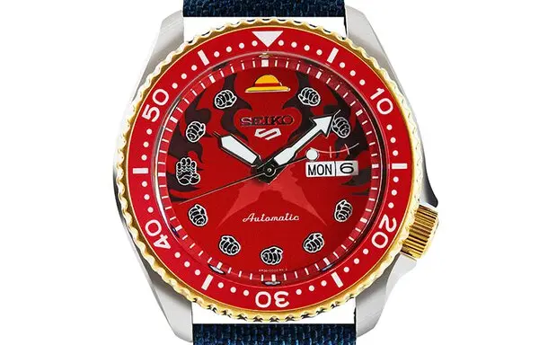 SEIKO X One Piece 5 Sports Watch 'monkey D. Luffy Regular Box