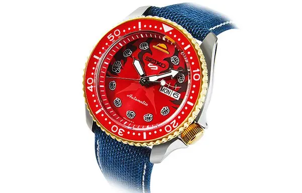 SEIKO X One Piece 5 Sports Watch 'monkey D. Luffy Regular Box