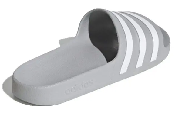 Adidas Adilette Aqua Slides - Grey