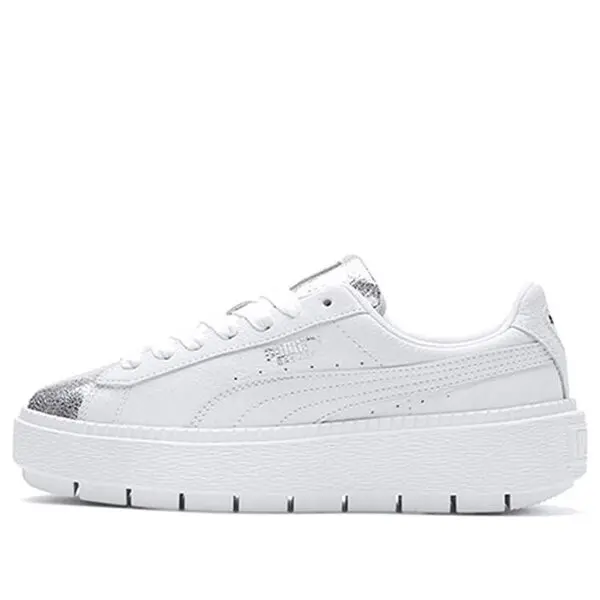 PUMA Platform Trace Biohacking Low Top Sneakers - Silverwhite