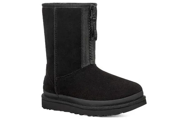 UGG Classic Short Zipper Tape Logo Boot