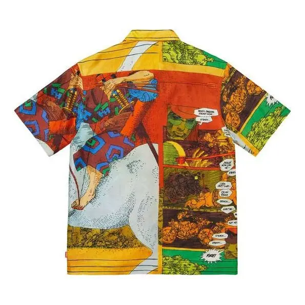 Supreme Ronin Silk S/s Shirt - Multi-color