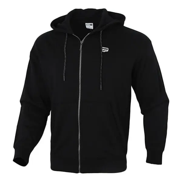 PUMA Downtown Full Zip Jacket - Black/white