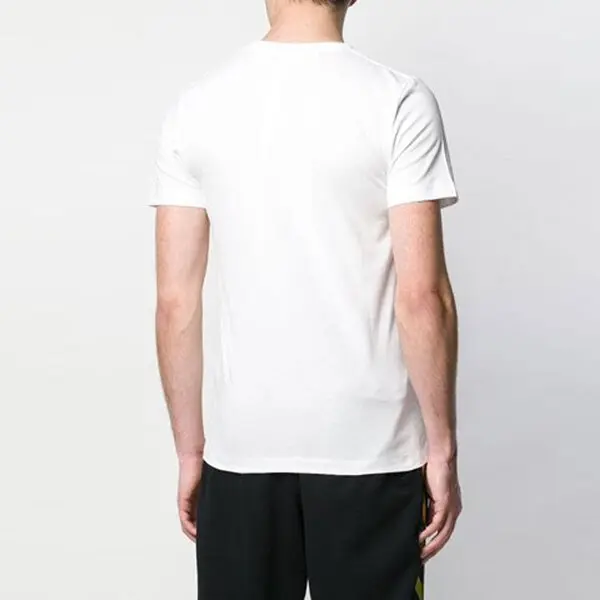 Off-White Chest Alphabet Logo Slim Fit Short Sleeve
