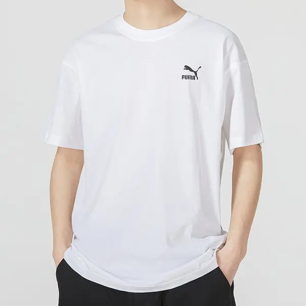 PUMA Slogan Sportswear Tee 'white