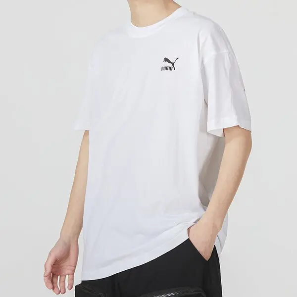 PUMA Slogan Sportswear Tee 'white