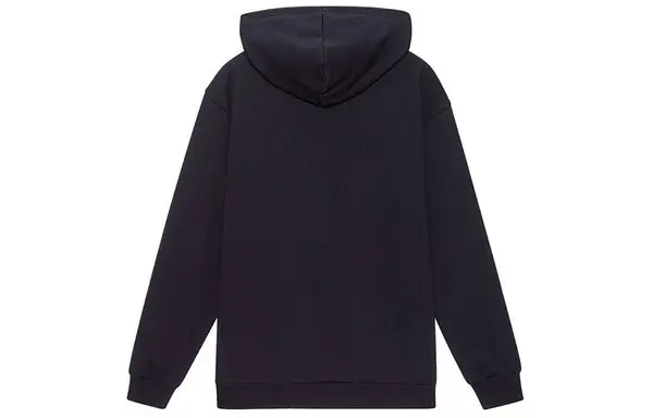 NEW BALANCE Logo Printed Hoodie - Black