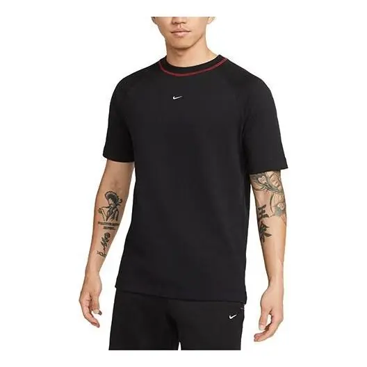 Nike Short Sleeve Cotton Knit Shirt - Multi-color