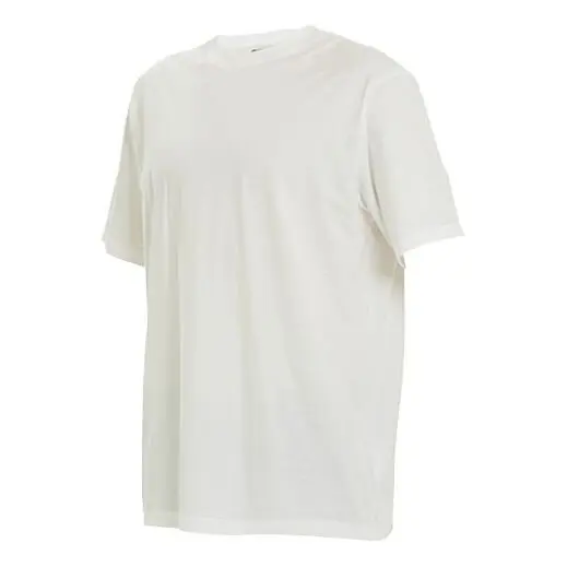 Adidas Y-3 Ss21 Back Stripe Loose Round Neck Short Sleeve - White