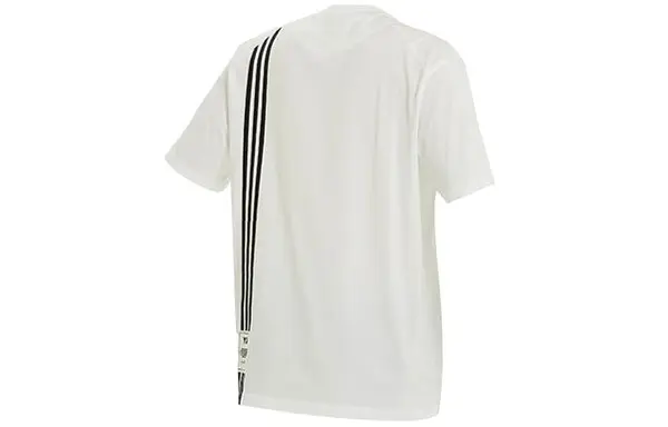Adidas Y-3 Ss21 Back Stripe Loose Round Neck Short Sleeve