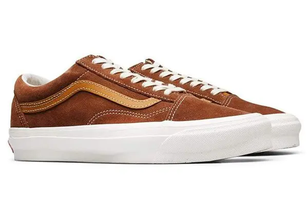 VANS Og Old Skool Lx 'dachshund' Sneakers - Brown/white