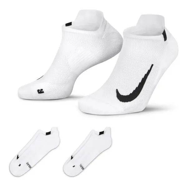 Nike Performance Athletic Socks Pack Of 2 - White