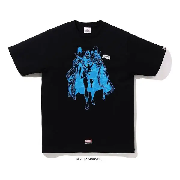 A BATHING APE X Marvel Dr. Strange T-shirt - Black
