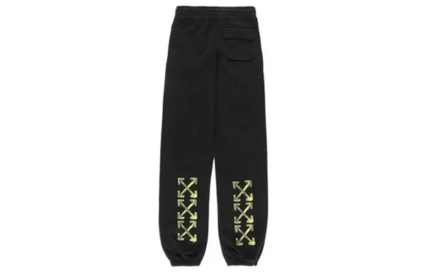 Off-White 2018-19fw Street Style Cotton Logo Pants