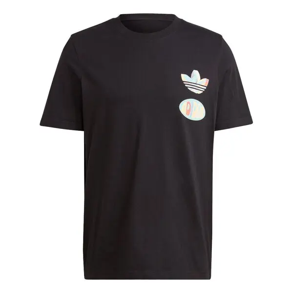 Adidas Originals Enjoy Summer Front/back Graphic Tee - Black