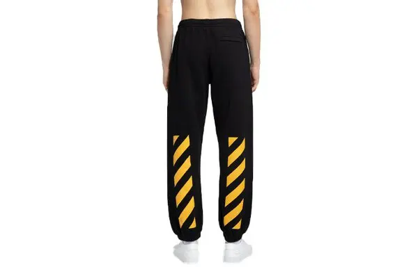 Off-White Caravaggio-print Track Pants Yellow