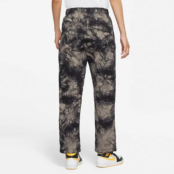 JORDAN Heritage Tie Dye Lacing Straight Trousers