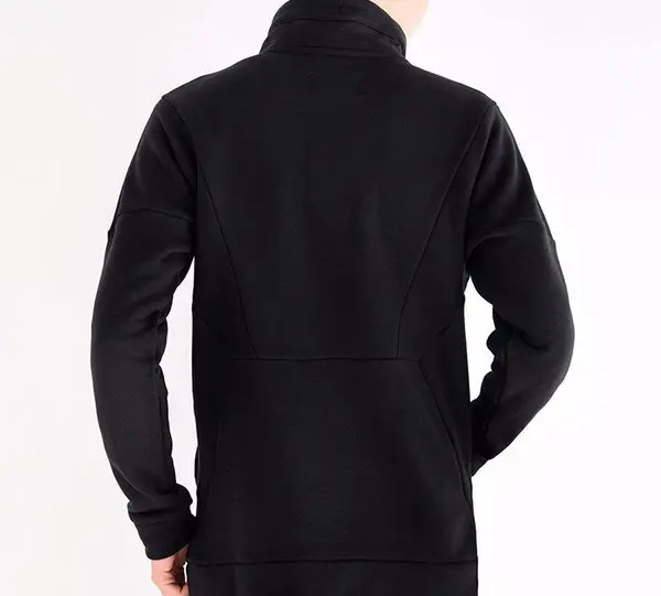 JORDAN Air Half-zip Athleisure Sweatshirt - Black