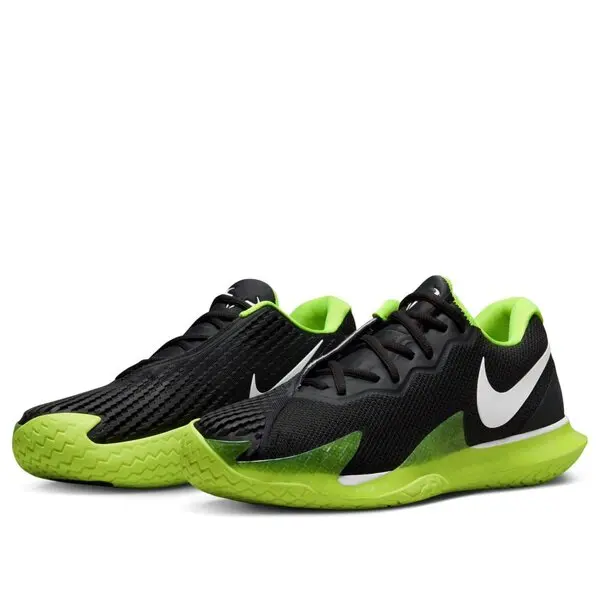 Nike Court Air Zoom Vapor Cage 4 Rafa Tennis Sneakers - Black/green