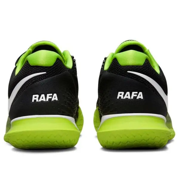 Nike Court Air Zoom Vapor Cage 4 Rafa Tennis Sneakers - Black/green