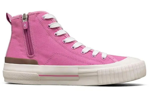 Sketchers New Moon High Top Sneakers - Pink