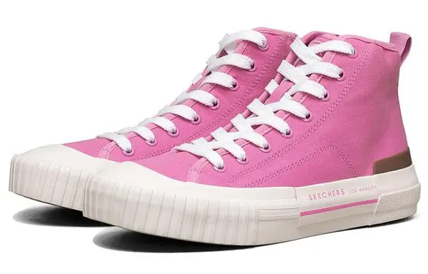 Sketchers New Moon High Top Sneakers - Pink