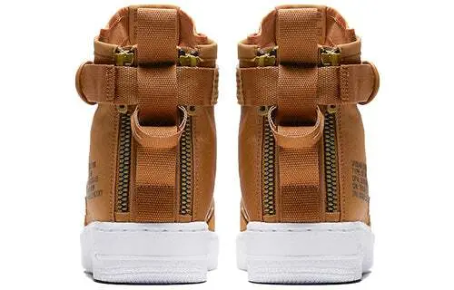 Nike Sf Air Force 1 Mid Sneakers - Brown