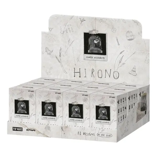 POP MART Hirono Tamed Wildgrass Series Figures Sealed Case - Multi-color