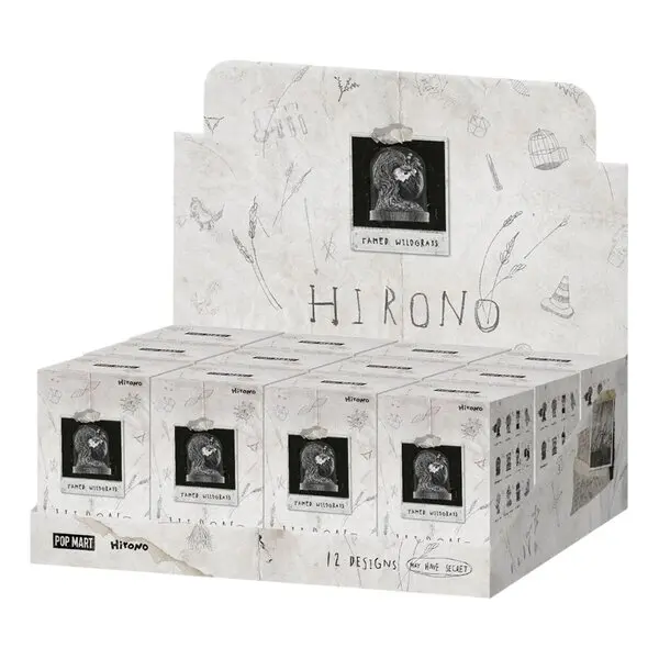 POP MART Hirono Tamed Wildgrass Series Figures Sealed Case - Multi-color