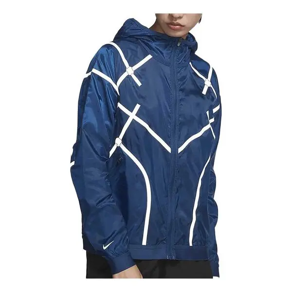 Nike As W Nk City Rdy Jkt Jacket Hd - Blue