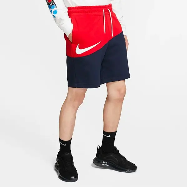 Nike Swoosh Shorts - Red/blue