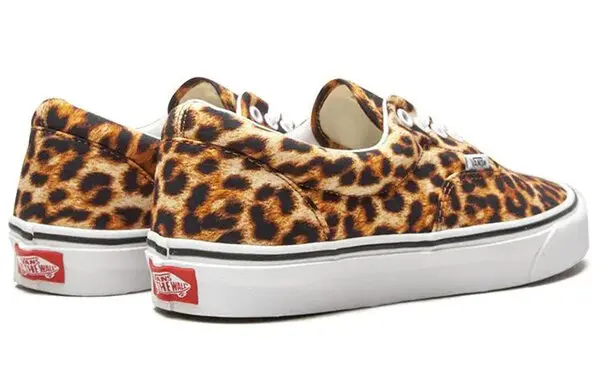 VANS Leopard Print Lace-up Sneakers