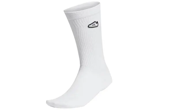 Adidas Originals Ribbed Crew Socks White