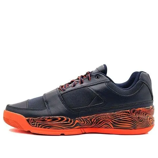 Adidas Lightswitch Low Basketball Shoes - Black/orange