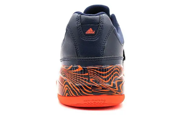 Adidas Lightswitch Low Basketball Shoes - Black/orange