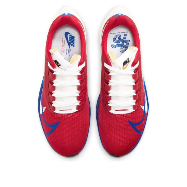 Nike Zoom Pegasus 37 Premium Athletic Sneakers - Black/blue/white