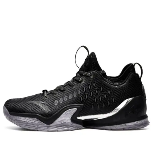 ANTA Kt3 Low X Marvel 'black Panther' Athletic Sneakers - Black/silver