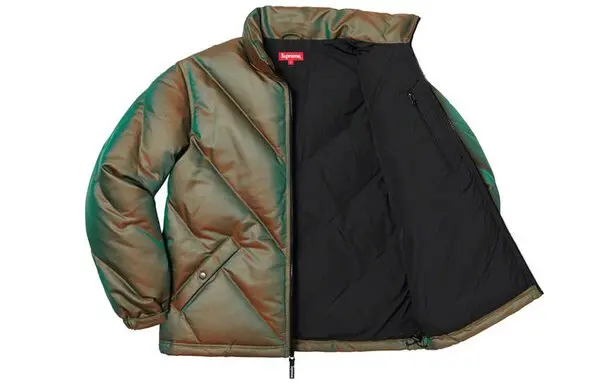Supreme Iridescent Puffy Jacket