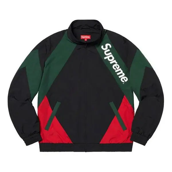 Supreme Ss20 Colorblock Splicing Casual Sports Jacket