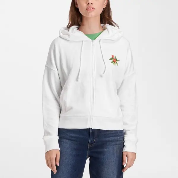 LEVI'S Embroidered Zip-up Hoodie