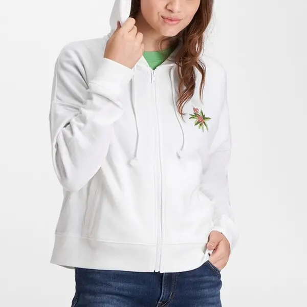 LEVI'S Embroidered Zip-up Hoodie