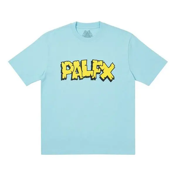 PALACE Alphabet Basic Printing Short Sleeve T-shirt - Blue
