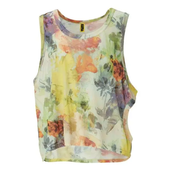 Onitsuka Tiger Printed 2-way Tank Top - Multi-color