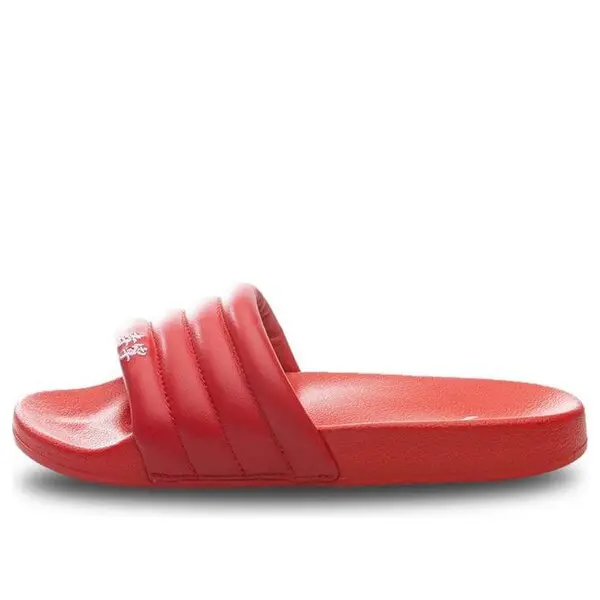 LI-NING Bubble Sports Slides - Red