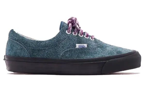 VANS Era Hairy Suede Lace-up Sneakers - Blue