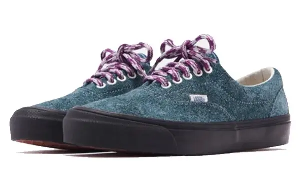 VANS Era Hairy Suede Lace-up Sneakers - Blue
